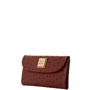 Dooney & Bourke Ostrich Continental Clutch Wallet