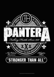 lpg international pantera beer label fabric poster print, 30 by 40-inch