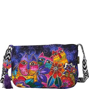 laurel burch laurel’s garden crossbody bag (laurel’s garden)