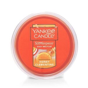 yankee candle honey clementine scenterpiece easy meltcup,orange,2.2 oz