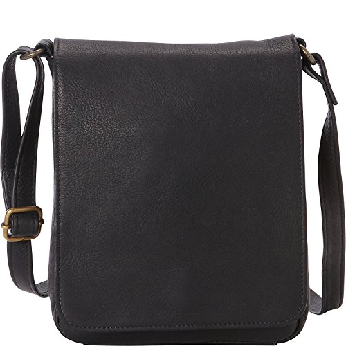 Le Donne Leather Capella Flapover (Black)