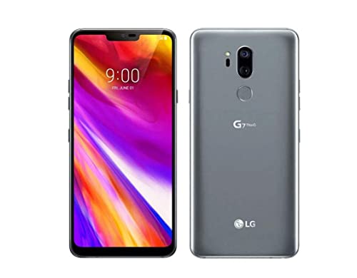 LG G7 ThinQ 6.1in LM-G710TM TMobile 64GB Android Smartphone (Renewed) (Platinum Gray)