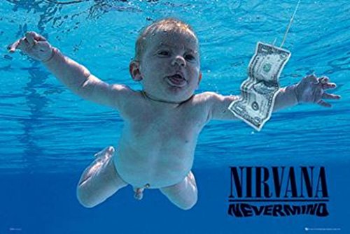 Nirvana - Nevermind Album Cover 24"x36" Art Print Poster