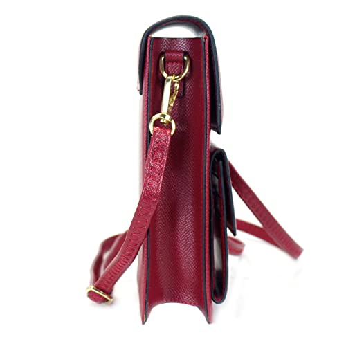 SUMGOGO Crossbody Bag for Women Leather Small Shoulder Purse Phone Bag Handbag Wallet