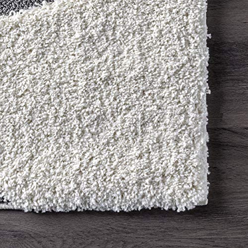 nuLOOM Carolyn Cozy Soft & Plush Shag Area Rug, 7 ft 10 in x 10 ft, Beige