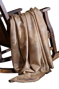 carstens, inc jt620 throw blanket, brown