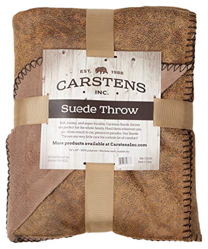 Carstens, Inc JT620 Throw Blanket, Brown