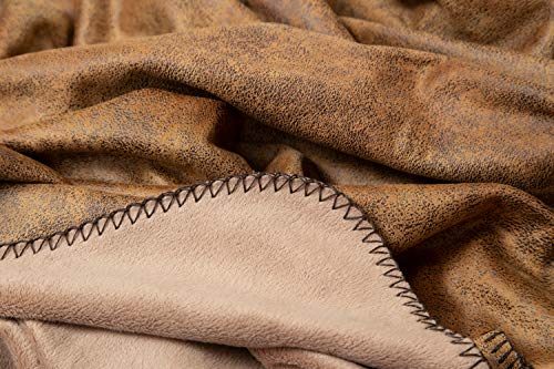 Carstens, Inc JT620 Throw Blanket, Brown