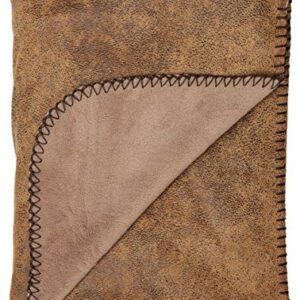 Carstens, Inc JT620 Throw Blanket, Brown