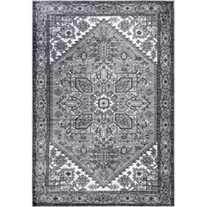 nuLOOM Sara Medallion Area Rug, 5' x 8', Grey