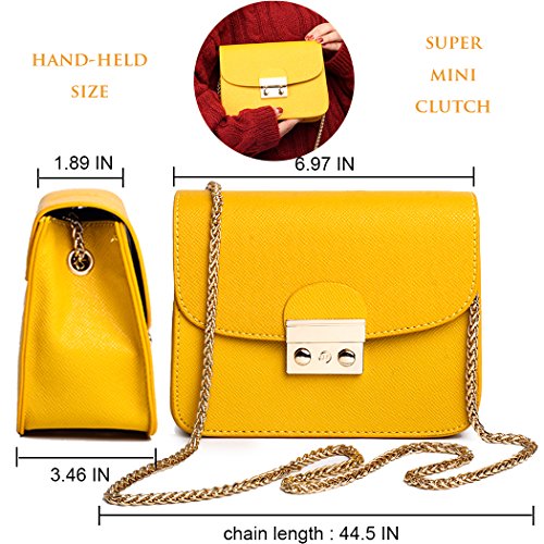 TOYOOSKY Small Evening Bags for Women Crossbody Bag Chain Shoulder Evening Clutch Purse Formal Bag