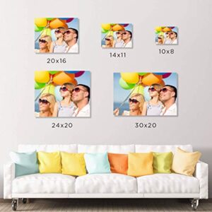 Picture Wall Art Your Photo on Custom Aluminum Metal 14 x 11 Horizontal Print - Proudly Made in the USA!