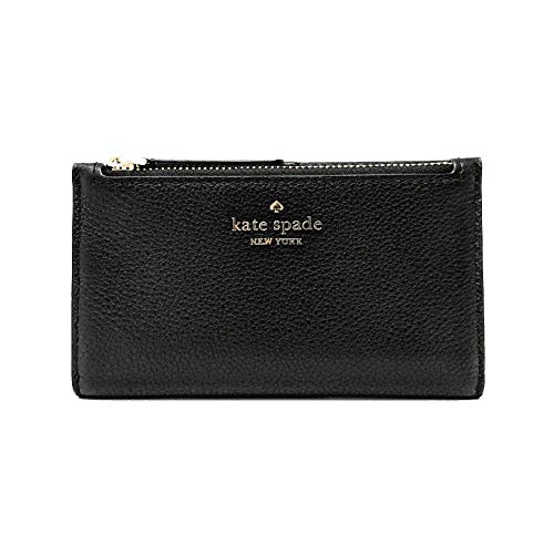 Kate Spade New York Jackson Small Slim Bifold Wallet, Black