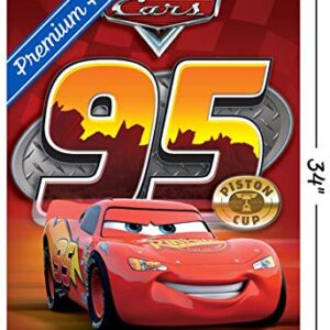 Trends International Disney Pixar Cars - Lightning Wall Poster, 22.375" x 34", Premium Unframed Version