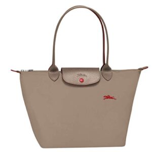 longchamp le pliage club large shoulder tote (brown)