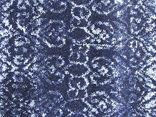 Unique Loom Del Mar Collection Area Rug-Transitional Inspired with Modern Contemporary Design, Rectangular 5' 1" x 8' 0", Blue/Navy Blue