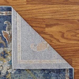 LR Home Gala Collection Area Rug, 8' x 10', Navy Multi