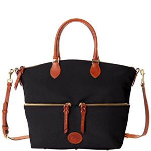 dooney & bourke nylon large pocket satchel