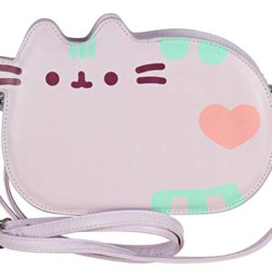 Pusheen The Cat Cross Body Purse Shoulder Bag - Purple Pastel