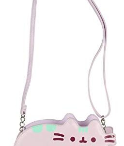 Pusheen The Cat Cross Body Purse Shoulder Bag - Purple Pastel