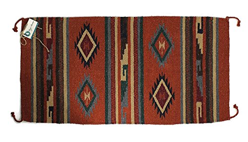 Onyx Arrow Southwest Décor Area Rug, 20 x 40 Inches, Diamond Dust Rust