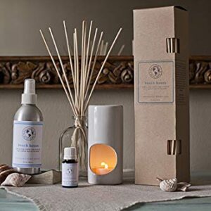 Eco Candle Co. Room & Linen Spray, Baby's Butt, 8 oz. - Scents of Lavender, Baby Powder, & Vanilla - Recycled Aluminum Bottle, No Propellents, Pump Top, All Natural Ingredients