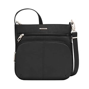 travelon anti-theft classic n/s crossbody, black