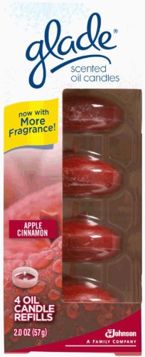 Glade Scented Oil Candle Refill App / C - Pack