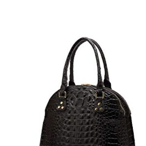 Staci Embossed Shoulder Bag Top Handle Textured Satchel by Mia K. Farrow