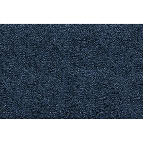 OCM All-Purpose 4' x 6' Foldable Carpet in Navy Blue | Area Rug for College Dorm Rooms, Bedrooms and Bathrooms | Rubber Backing | Nylon Pile for Soft Plush Feel and Durability