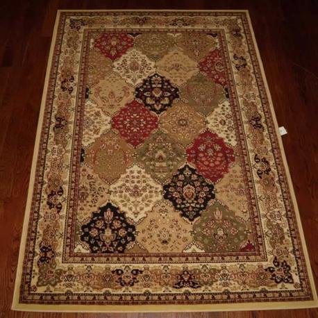 SAFAVIEH Lyndhurst Collection 2'3" x 12' Multi / Ivory LNH221A Traditional Oriental Non-Shedding Living Room Bedroom Runner Rug