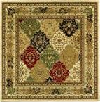 SAFAVIEH Lyndhurst Collection 2'3" x 12' Multi / Ivory LNH221A Traditional Oriental Non-Shedding Living Room Bedroom Runner Rug