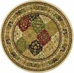 SAFAVIEH Lyndhurst Collection 2'3" x 12' Multi / Ivory LNH221A Traditional Oriental Non-Shedding Living Room Bedroom Runner Rug