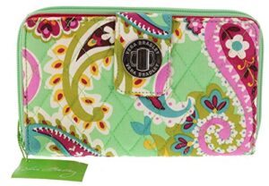 vera bradley turn lock wallet clutch in tutti frutti