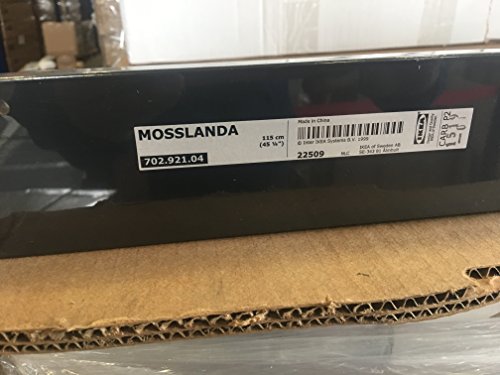 IKEA Modern Picture Ledge Floating Shelf 45.25 inch Black