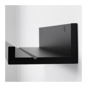 IKEA Modern Picture Ledge Floating Shelf 45.25 inch Black