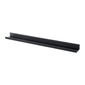 IKEA Modern Picture Ledge Floating Shelf 45.25 inch Black