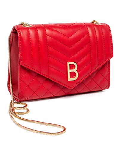 Women Clutch Bags Genuine Leather Evening Bags Wedding Purses Small Crossbody Bag -Red