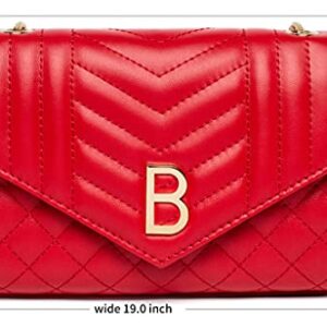 Women Clutch Bags Genuine Leather Evening Bags Wedding Purses Small Crossbody Bag -Red