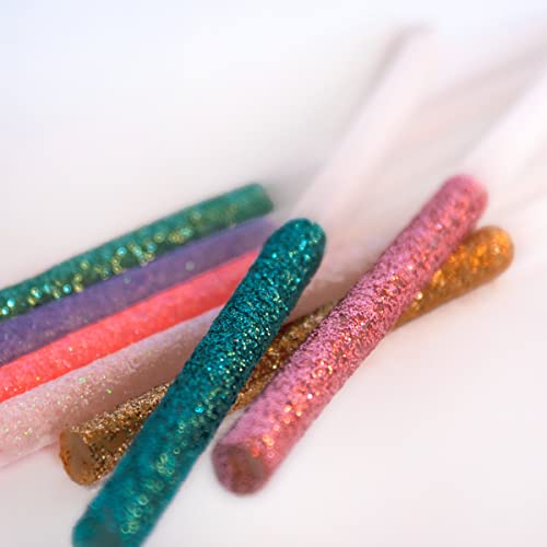 Meri Meri Multicolor Dipped Glitter Candles