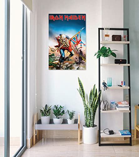 POSTER STOP ONLINE Iron Maiden - Music Poster (Trooper) (Size 24" x 36")