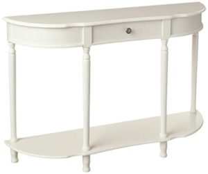 frenchi home furnishing console sofa table with drawer