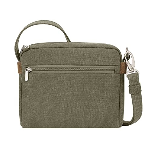 Travelon Anti-Theft Heritage Small Crossbody Bag, Sage