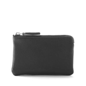 leatherology black onyx card pouch