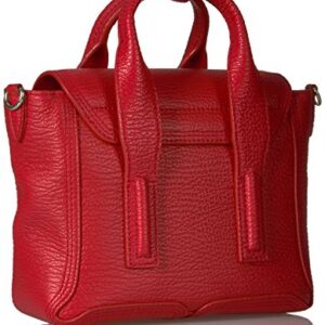 3.1 Phillip Lim Pashli Mini Satchel , red-nickel , One Size