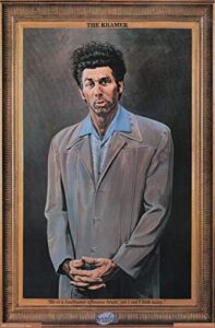 trends international seinfeld – kramer wall poster, 22.375″ x 34″, unframed version