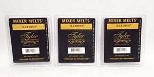 kathina mixer melts by tyler candle set of 3