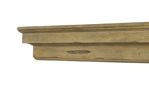 Pearl Mantels 497-60-10 Celeste Mantel Shelf, 60-Inch, Dune Finish