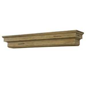 Pearl Mantels 497-60-10 Celeste Mantel Shelf, 60-Inch, Dune Finish