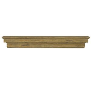 Pearl Mantels 497-60-10 Celeste Mantel Shelf, 60-Inch, Dune Finish